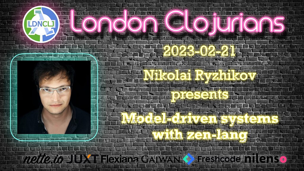 London Clojurians Talk: Model-driven systems with zen-lang (by Nikolai ... London Clojurians Talk: Model-driven systems with zen-lang (by Nikolai ...